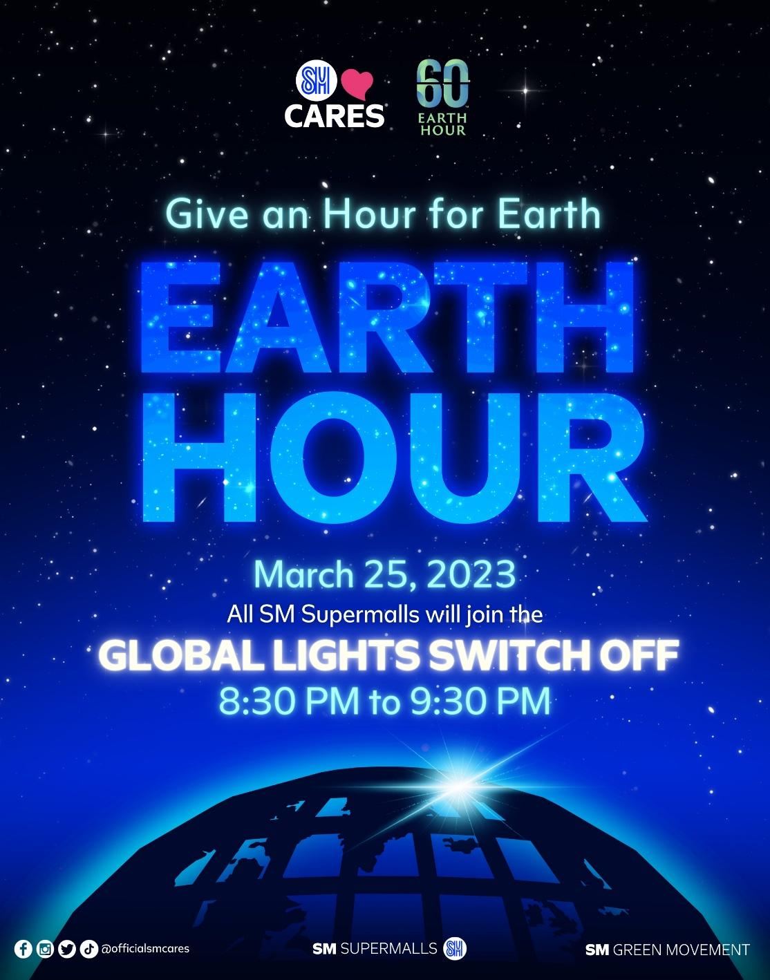 SM Supermalls, SM Cares to join Earth Hour 2023 | Techno Rush
